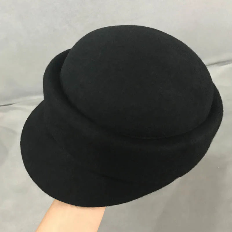 Wool Felt French Berets Bowler Hat – HIPPIE-NOELLE
